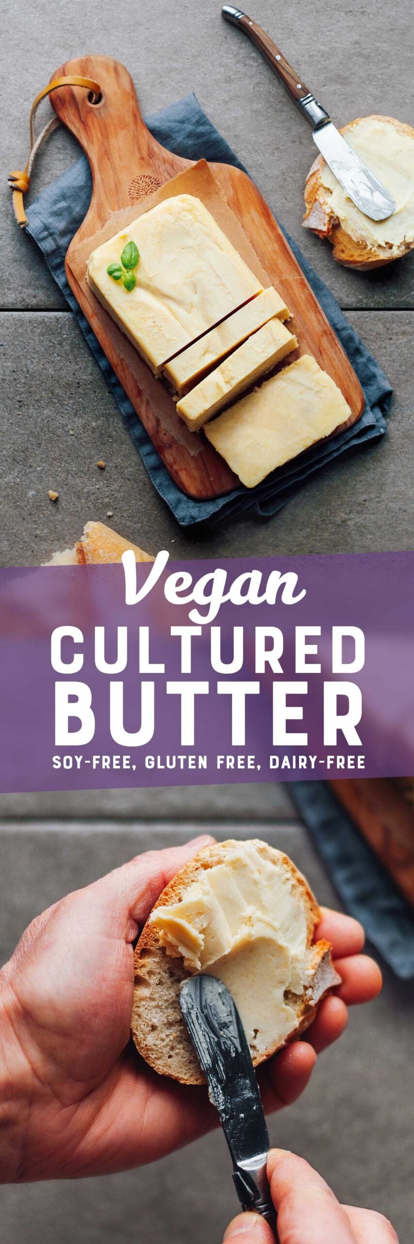 Homemade Vegan Butter (Cultured!) - Full of Plants