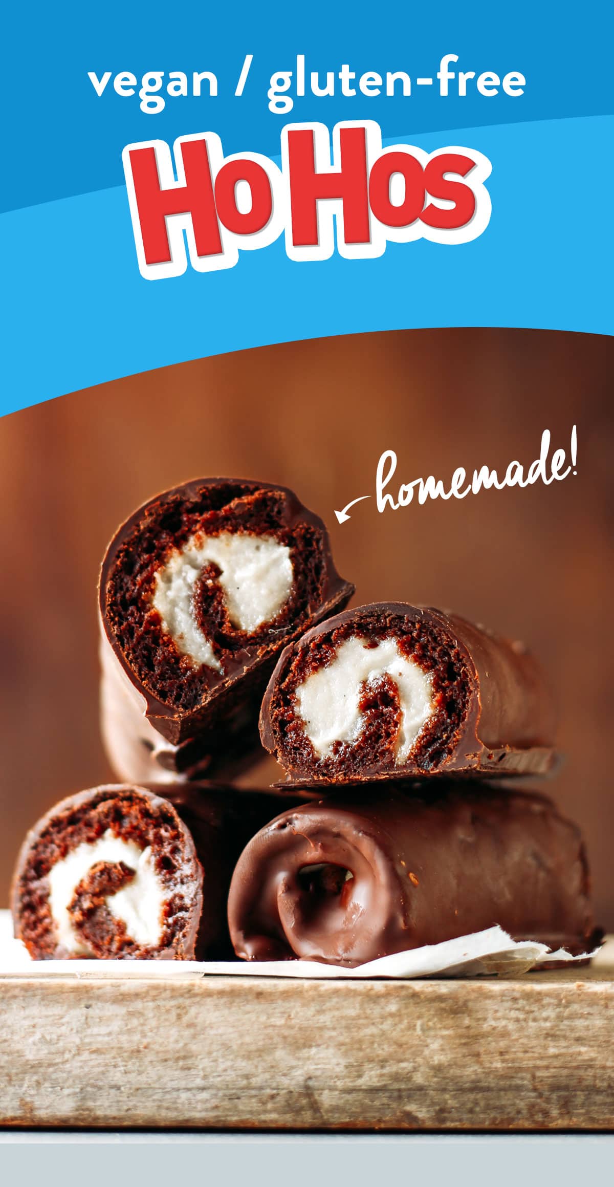 Vegan Gluten-Free Ho Hos - Full of Plants