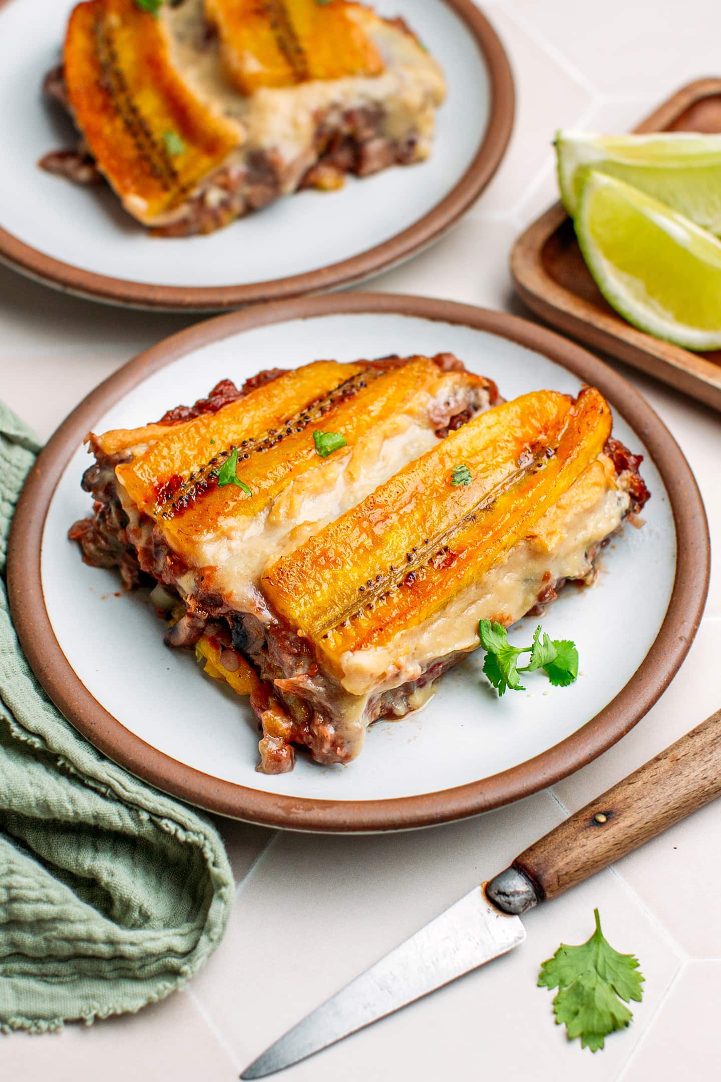 Vegan Plantain Lasagna Pastelón Full Of Plants