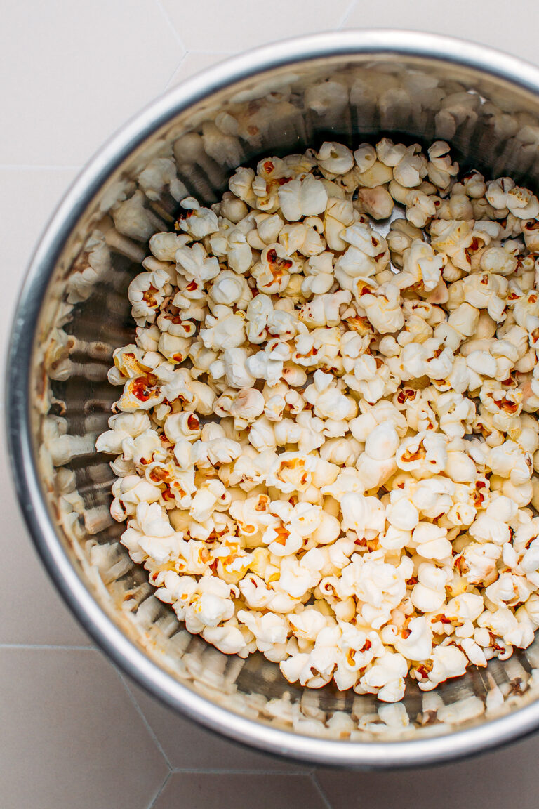 Maple Syrup Popcorn - Full of Plants