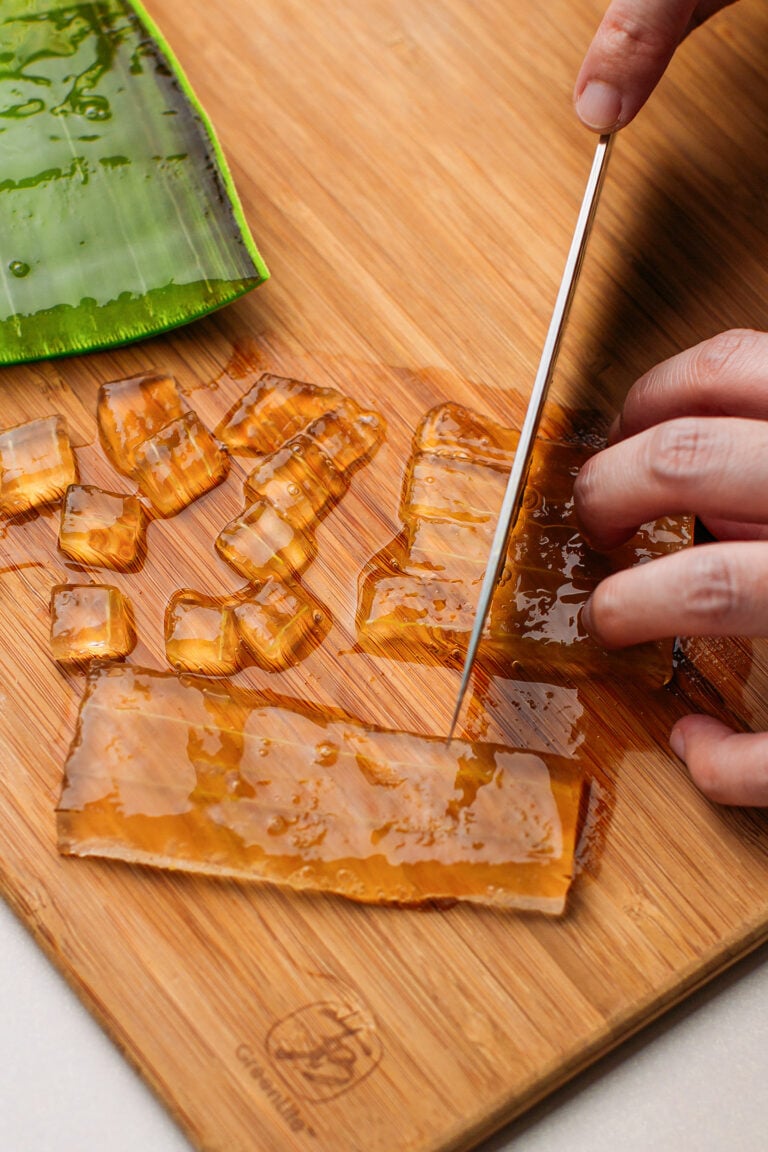 How to Make Aloe Vera Jelly - Full of Plants