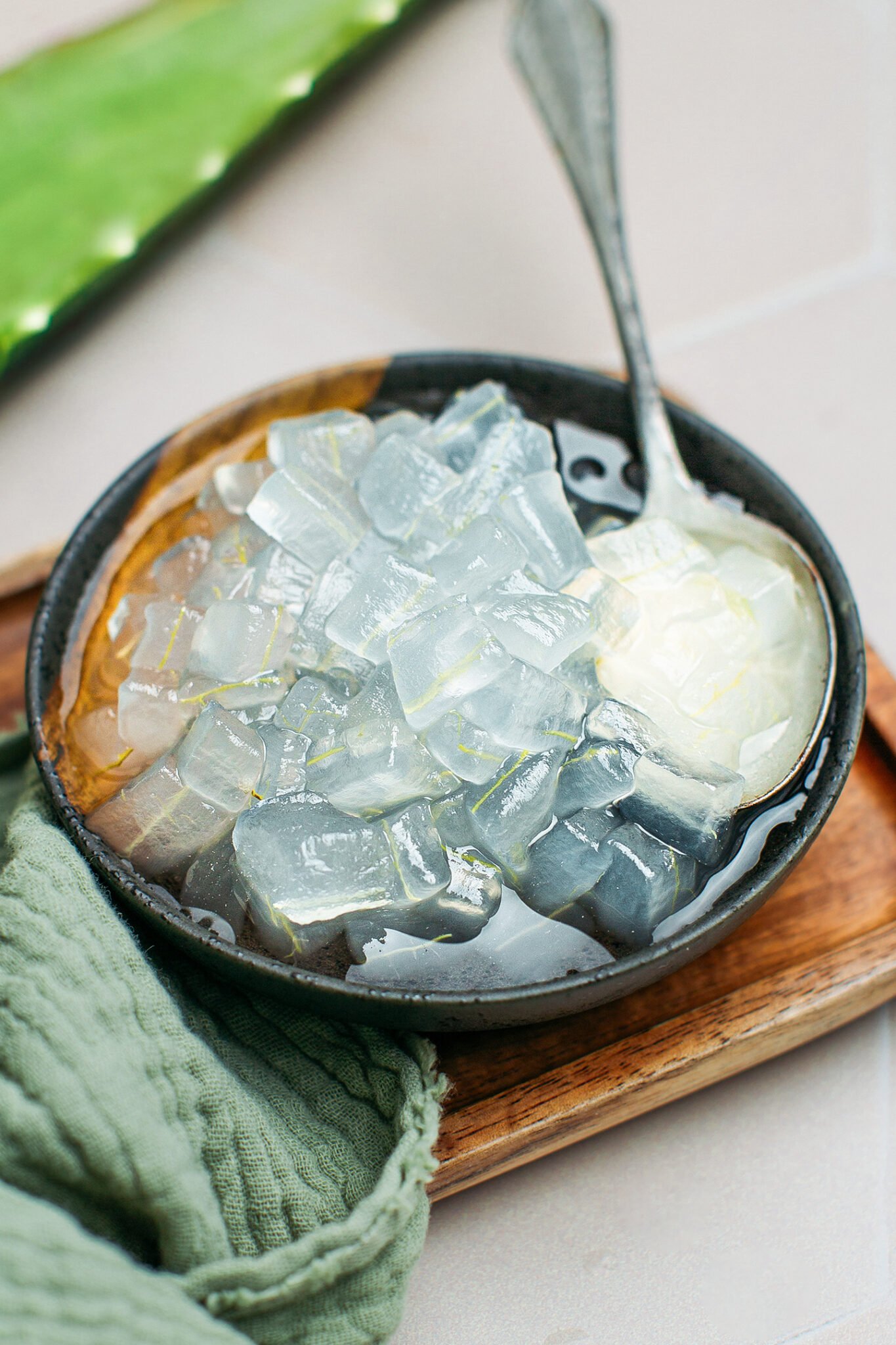 How to Make Aloe Vera Jelly - Full of Plants