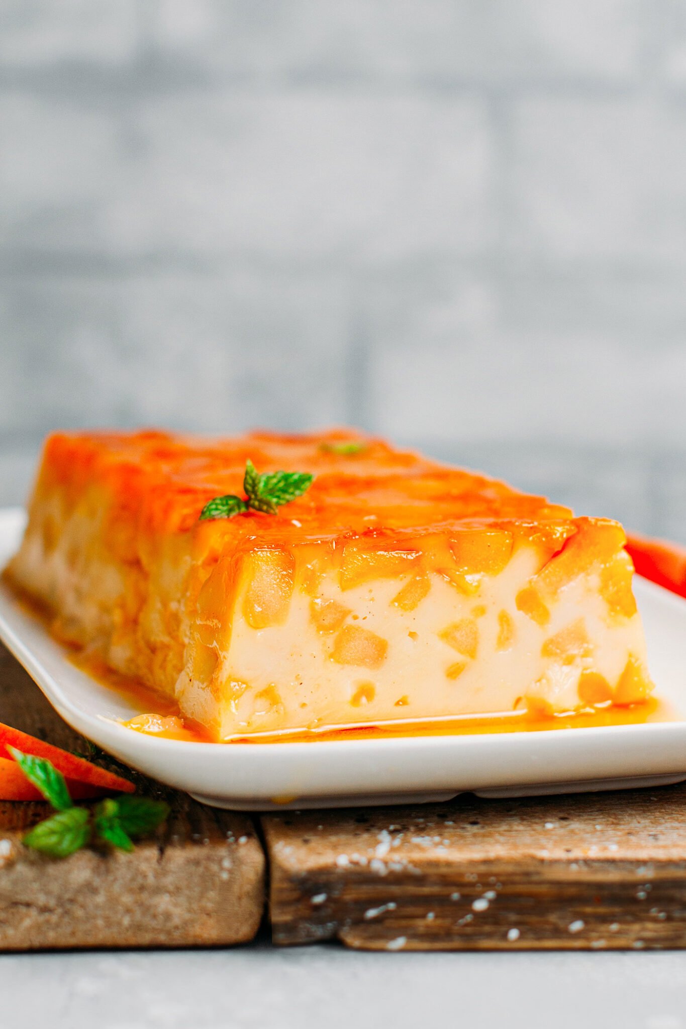 Apple Caramel Flan (Vegan + Gluten-Free) - Full of Plants