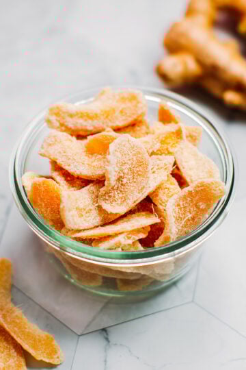 Easy Candied Ginger - Full of Plants