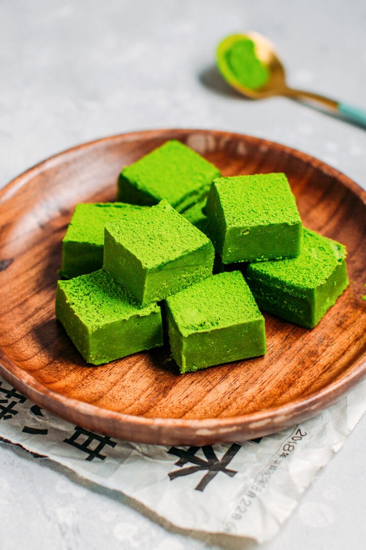 Vegan Matcha Nama Chocolate - Full of Plants