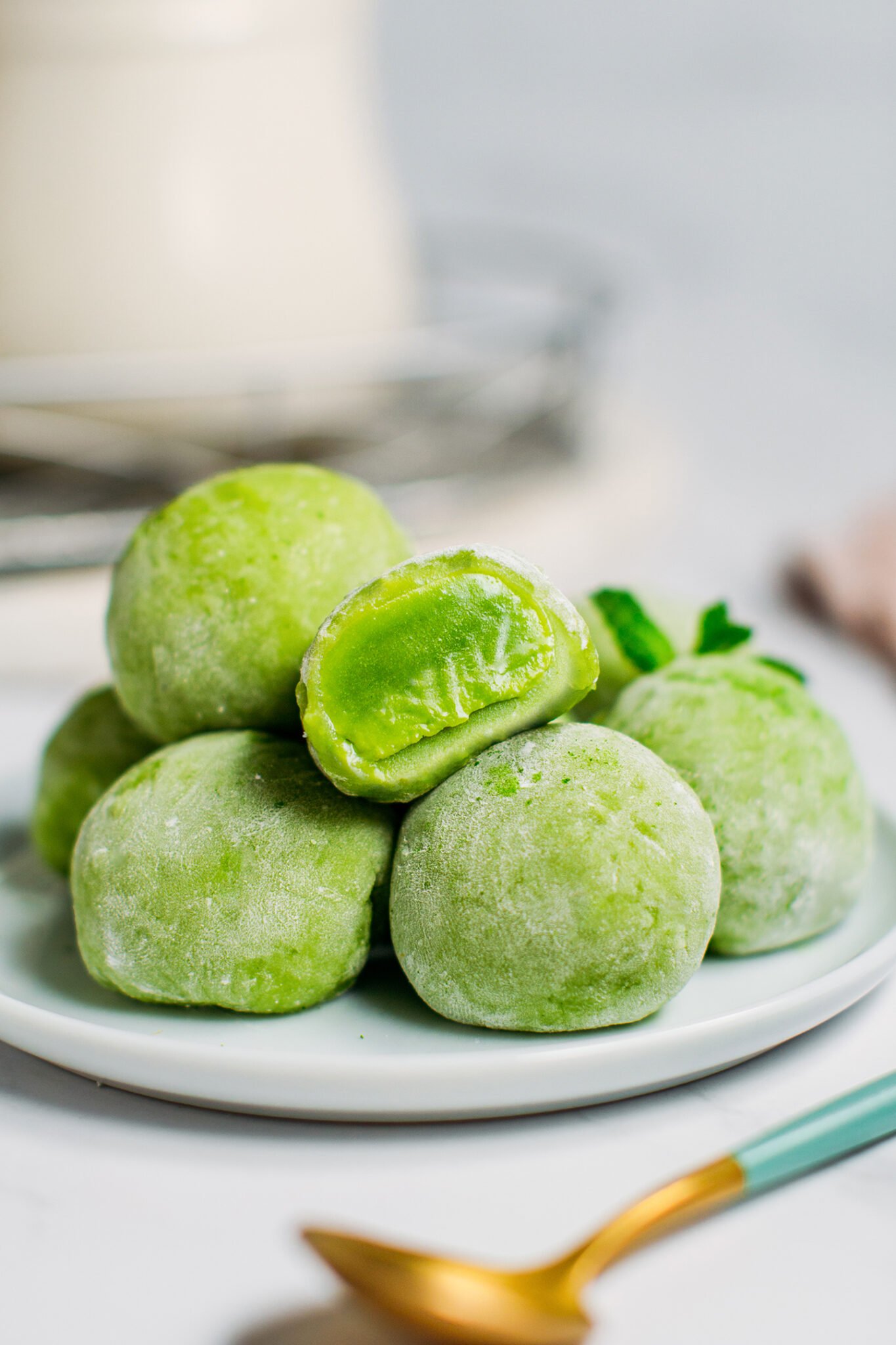 Matcha Mochi - Full of Plants