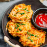 Taro Fritters - Full of Plants