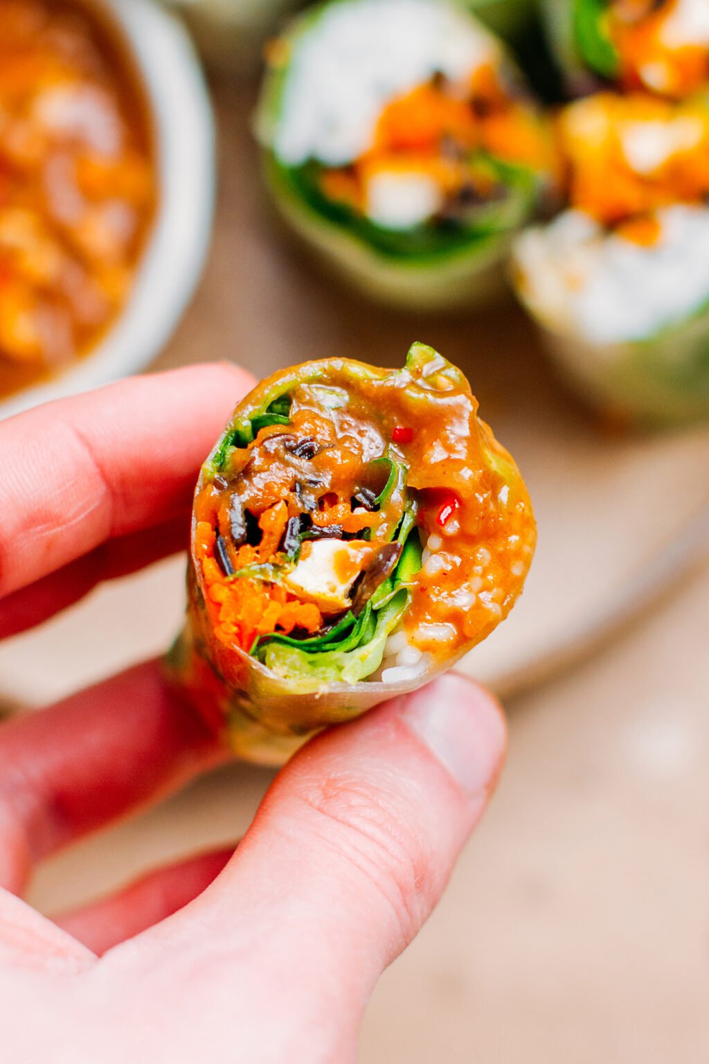 Vegan Vietnamese Spring Rolls (Gỏi Cuốn) - Full of Plants