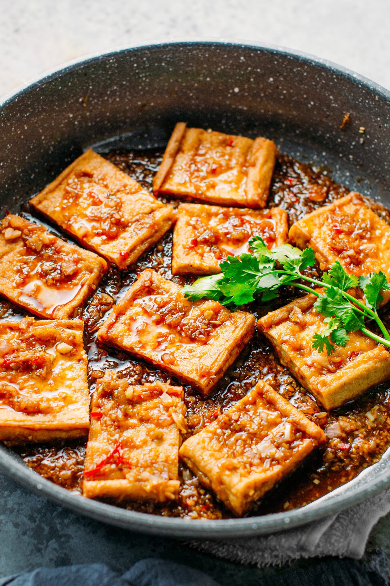Easy Lemongrass Tofu - Full of Plants