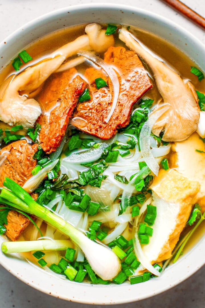 Vegan Pho - Full of Plants