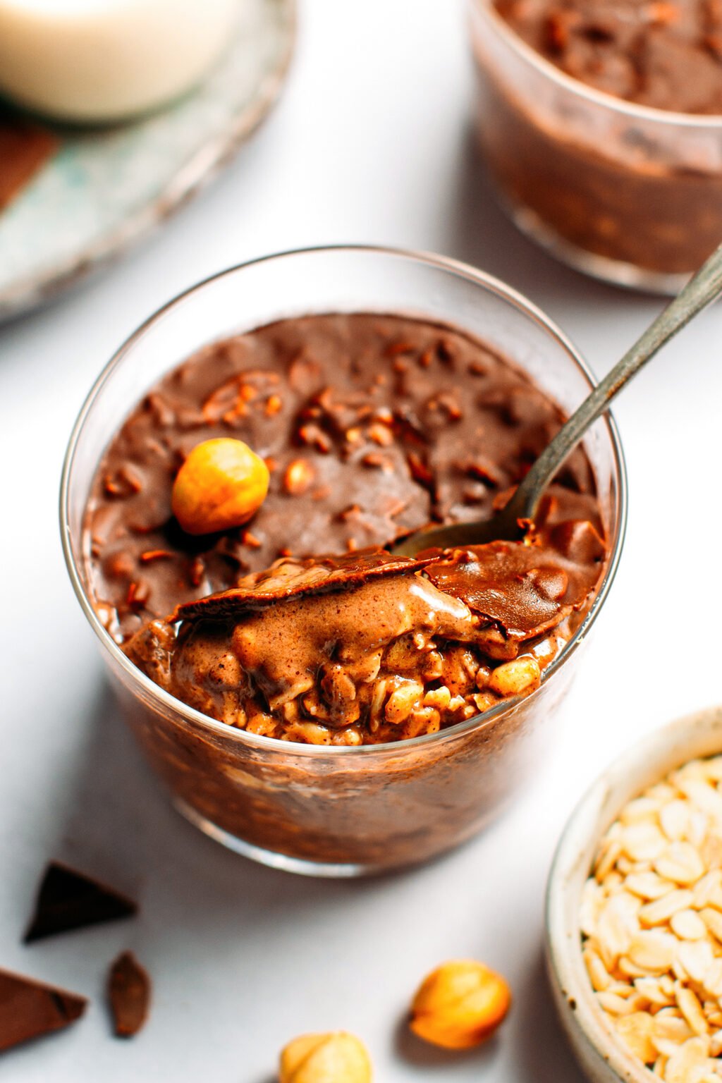 Ferrero Rocher Overnight Oats - Full of Plants