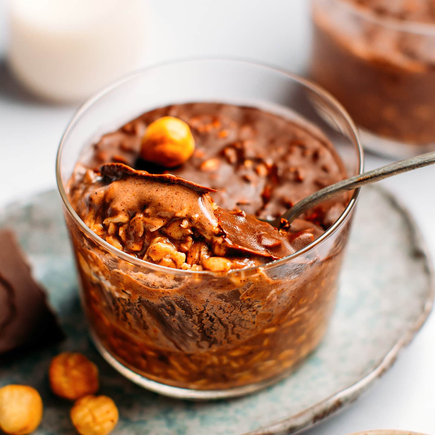 Ferrero Rocher Overnight Oats - Full of Plants