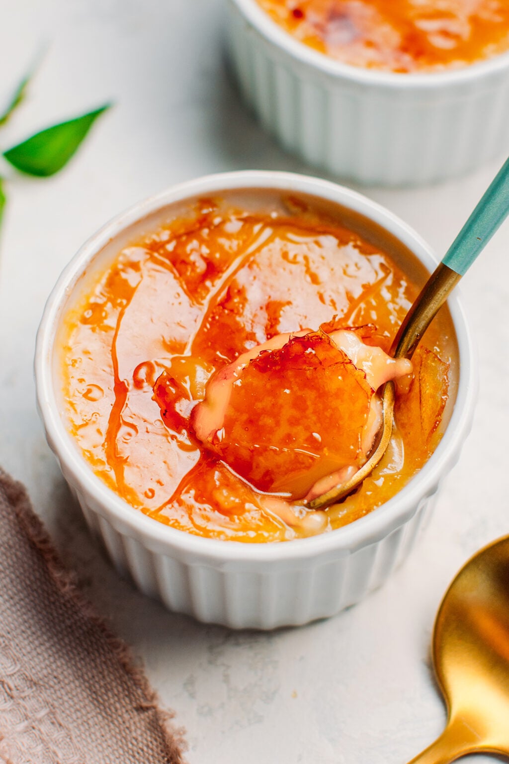 Vegan Crème Brûlée - Full of Plants