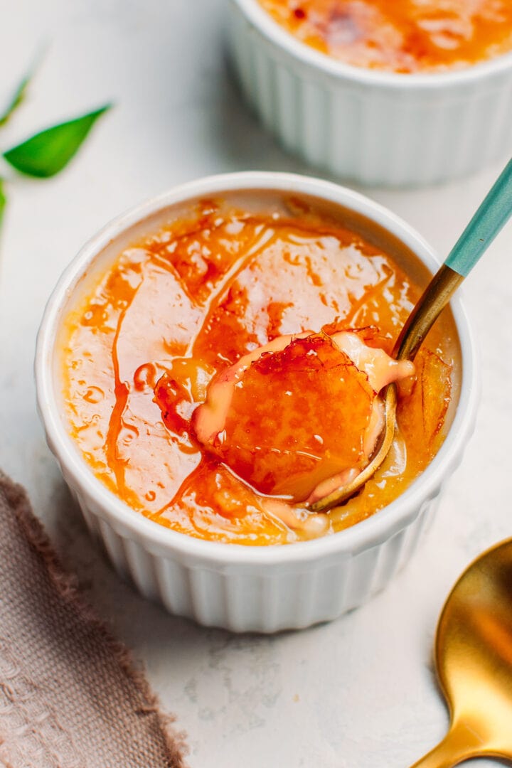 Vegan Crème Brûlée - Full of Plants