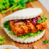 Tempeh Katsu Bao Buns - Full of Plants