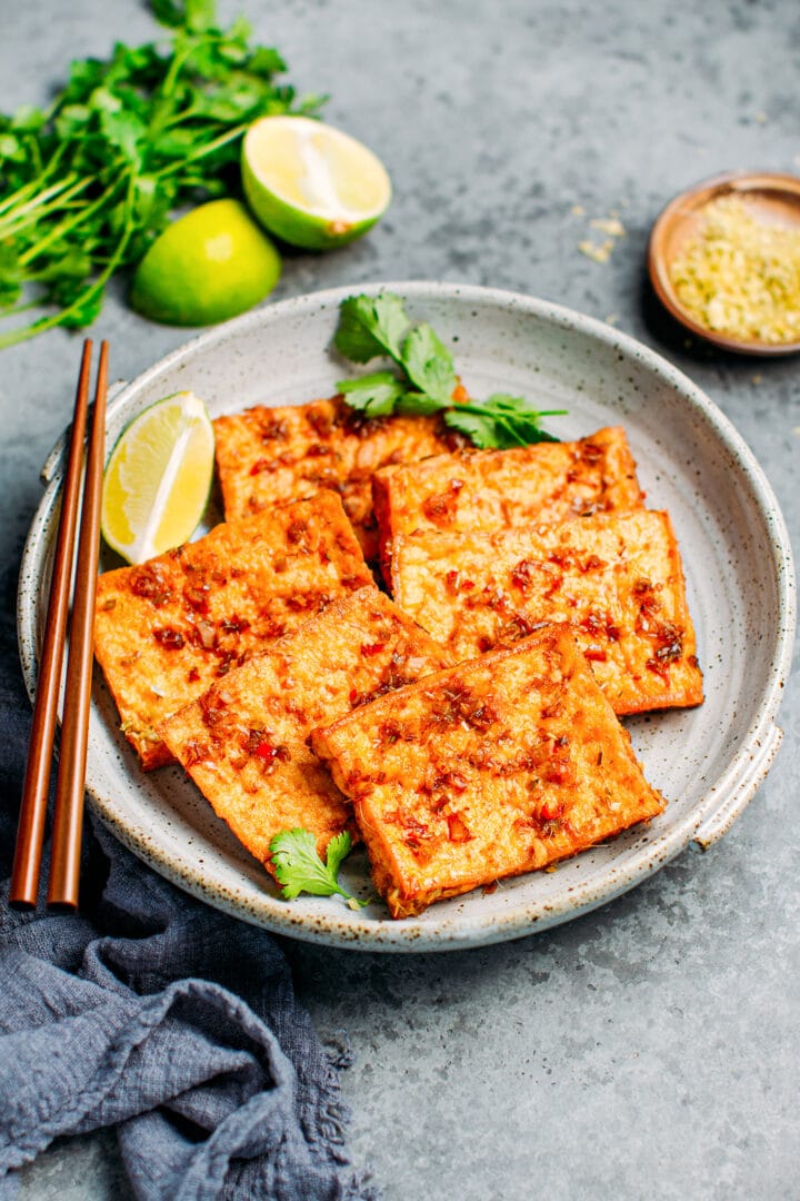 Easy Lemongrass Tofu - Full of Plants