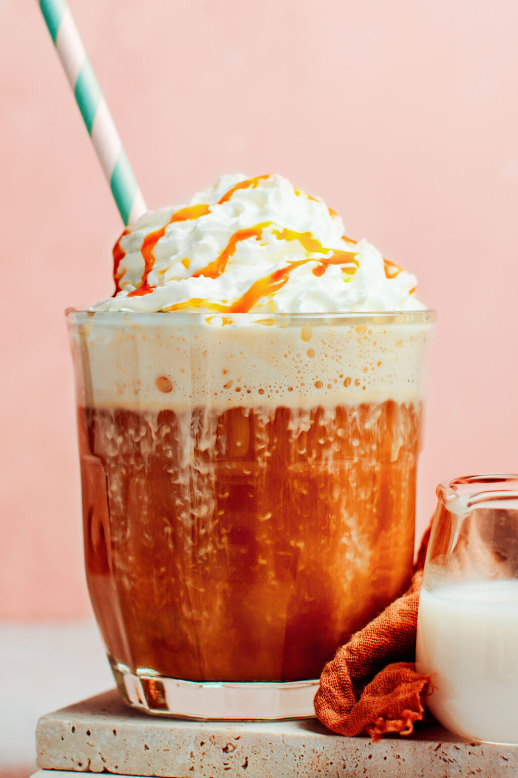 Homemade Caramel Latte (Dairy-Free!) - Full of Plants