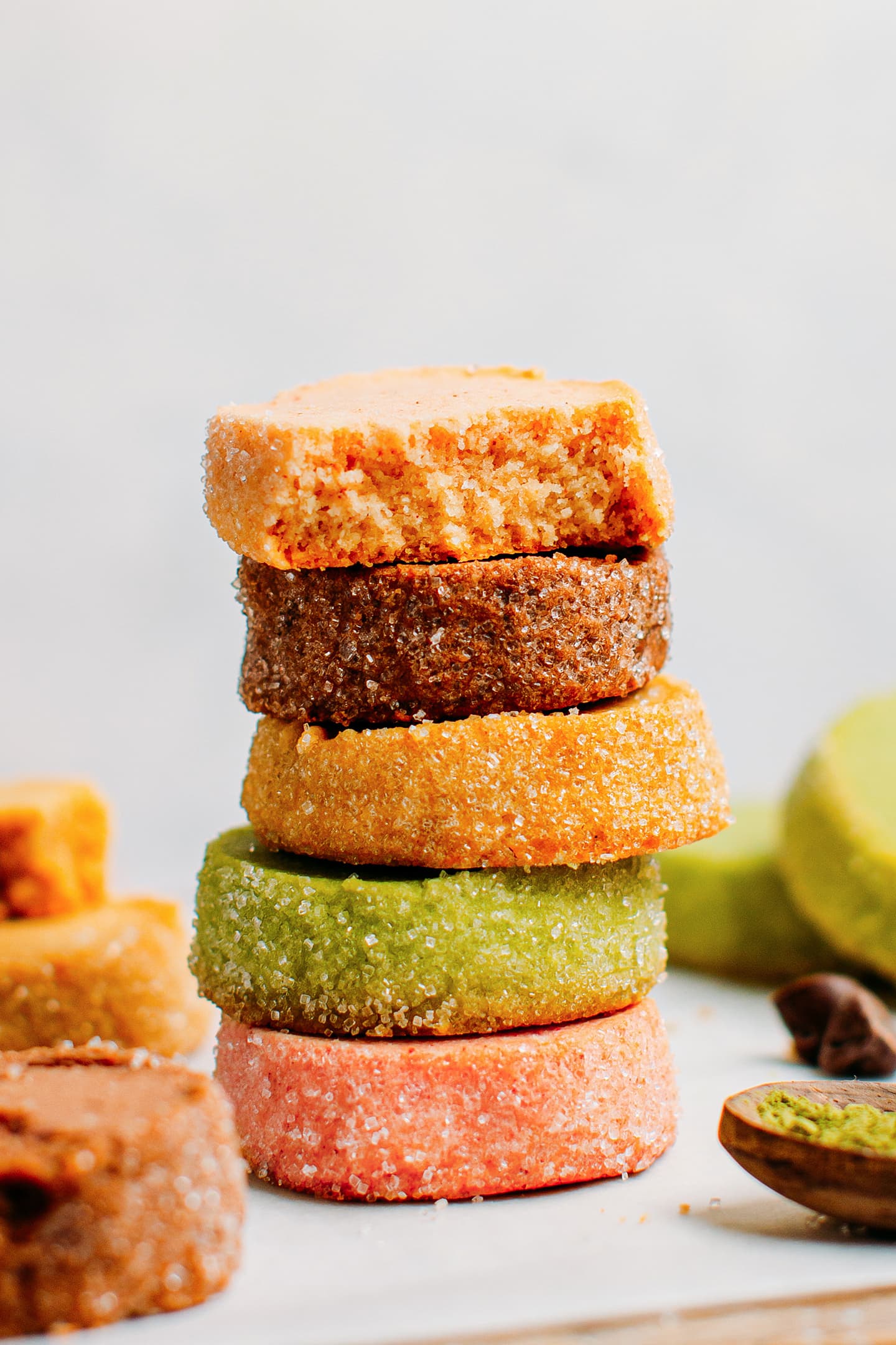 Vegan Shortbread Cookies (5 Flavors) - Full of Plants