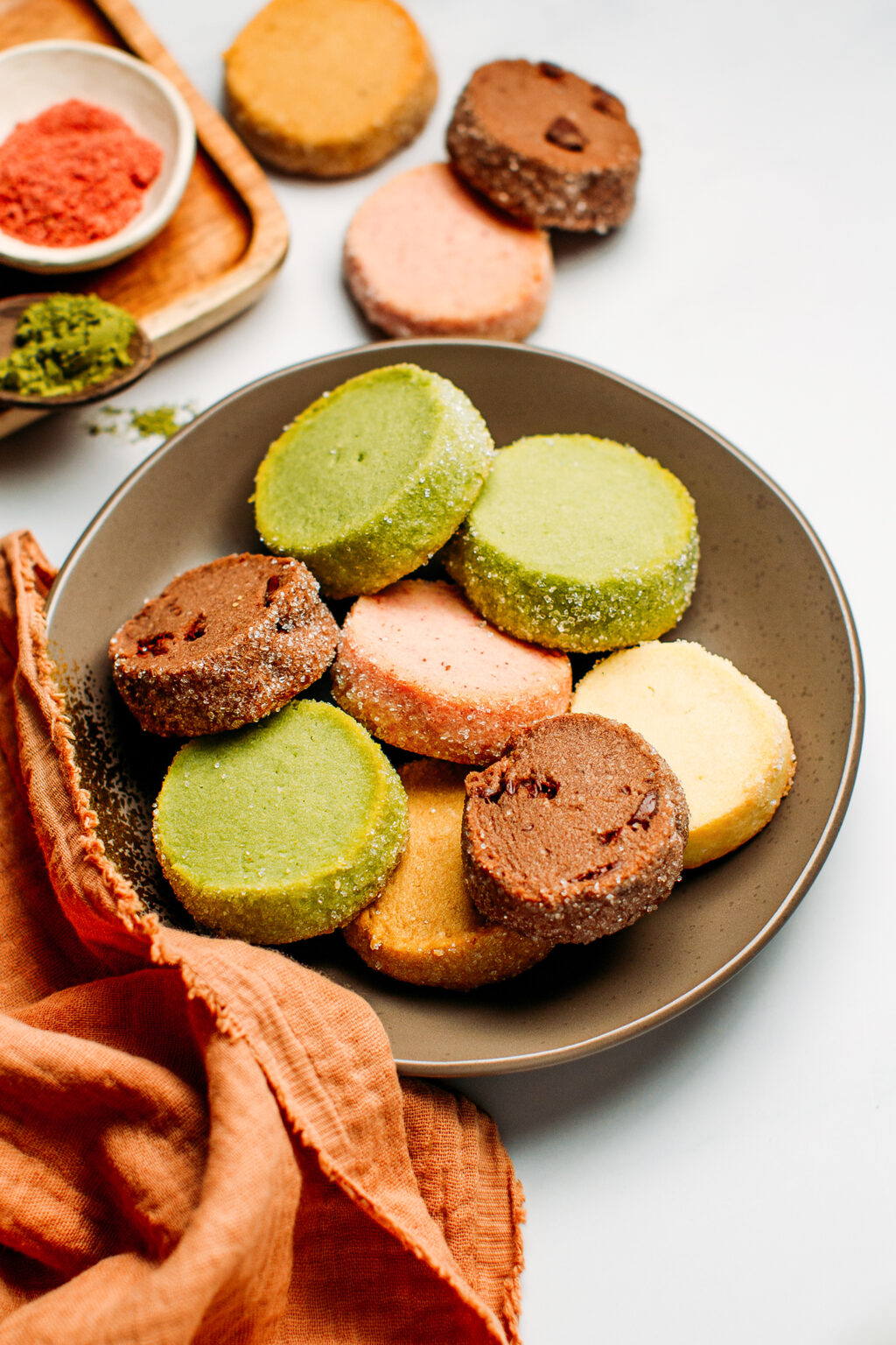 Vegan Shortbread Cookies (5 Flavors) - Full of Plants