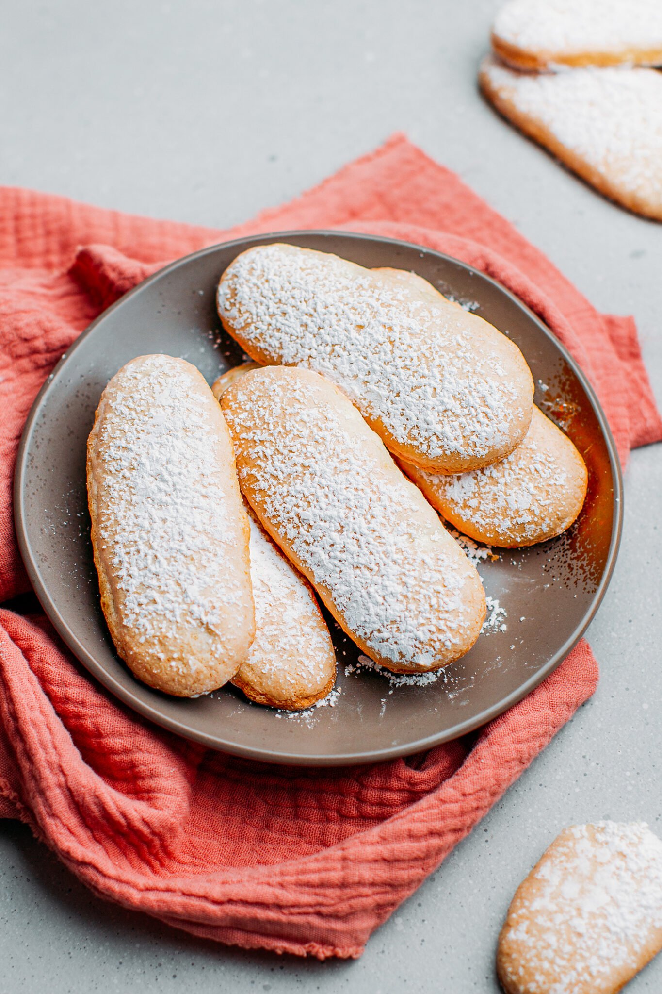 Vegan Ladyfingers (Savoiardi) - Full of Plants Vegan Ladyfingers (Savoiardi) - Full of Plants