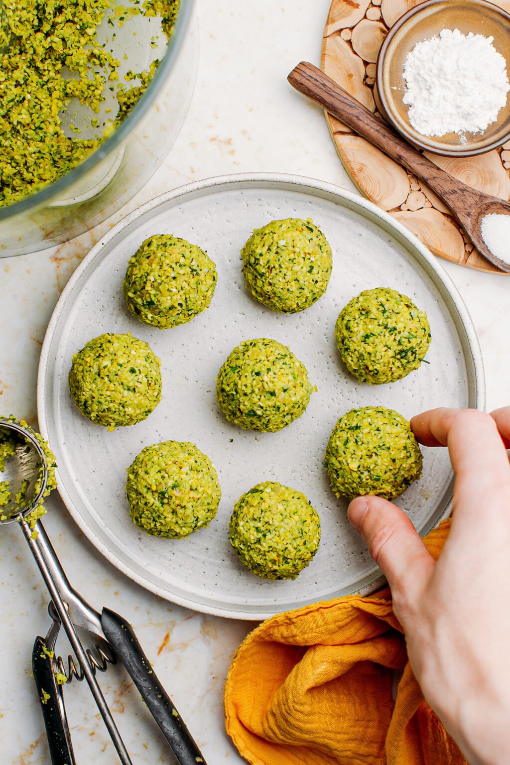 Magical Green Falafel - Full of Plants