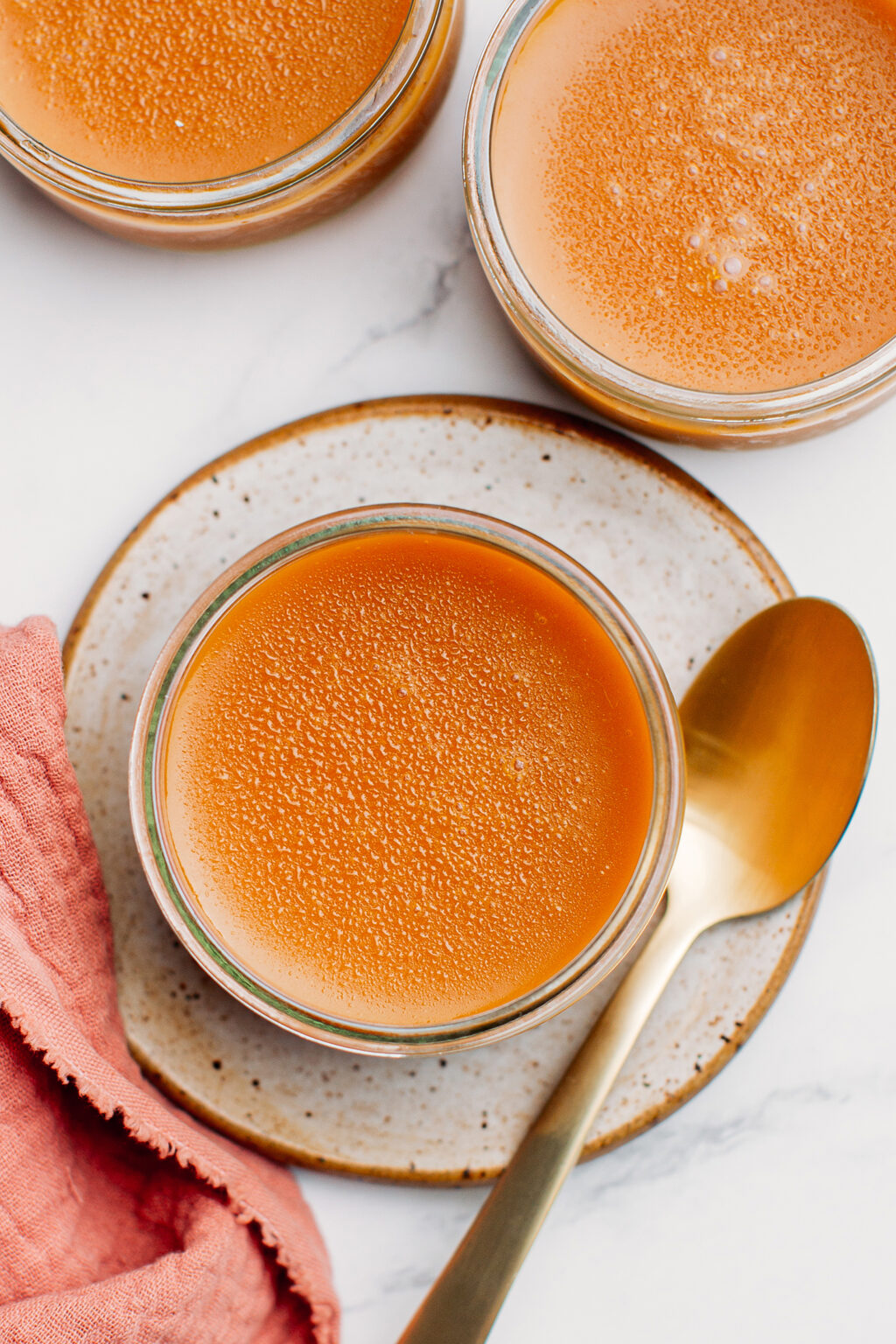 Vegan Caramel Pots De Creme - Full of Plants