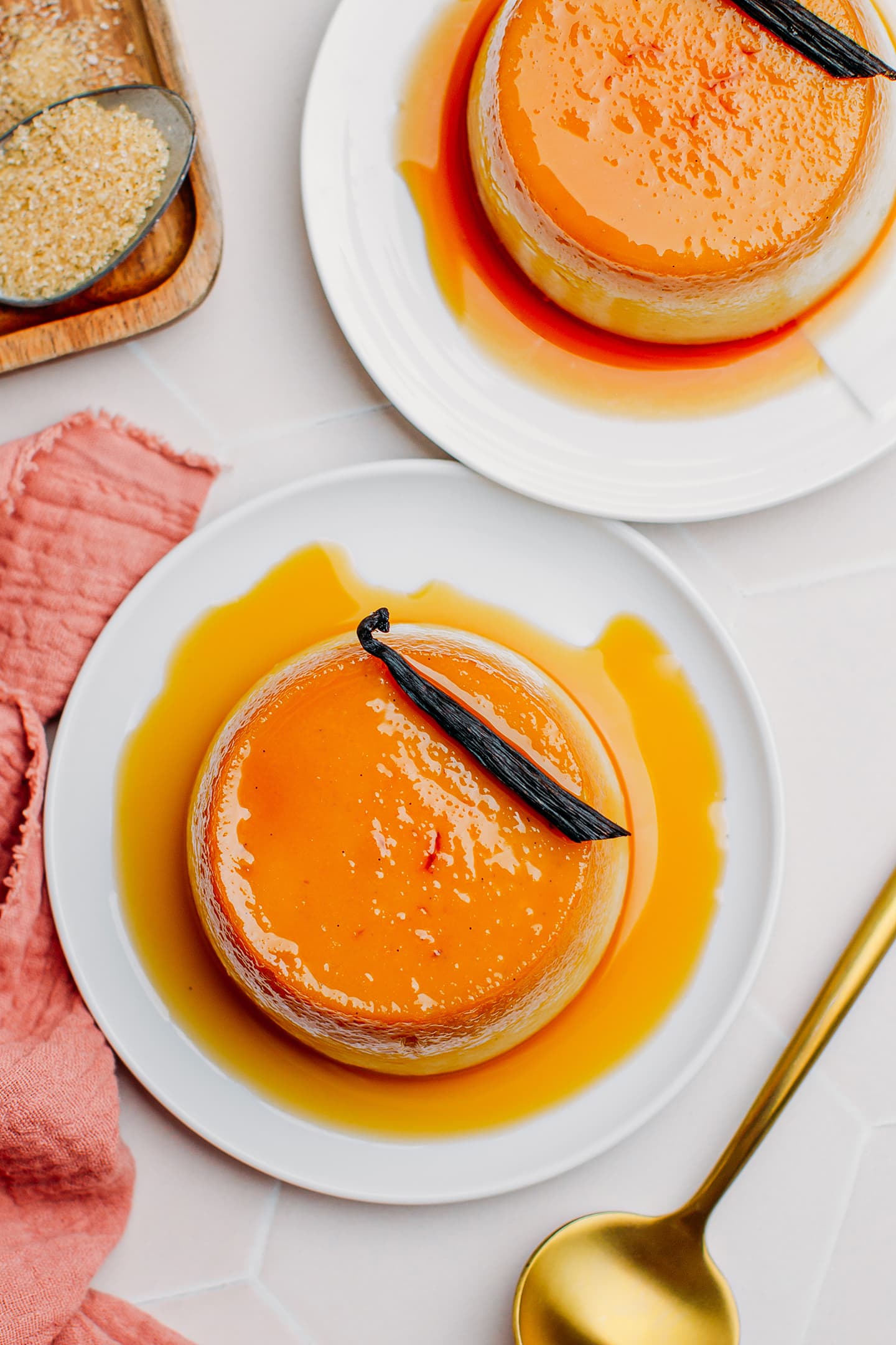 Semolina Pudding (with Caramel!) - Full of Plants
