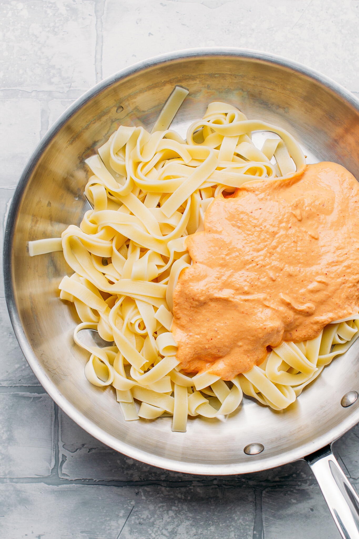 Creamy Kimchi Pasta - Full of Plants