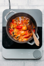 Vegan Bun Rieu (Vietnamese Crab Noodle Soup) - Full of Plants