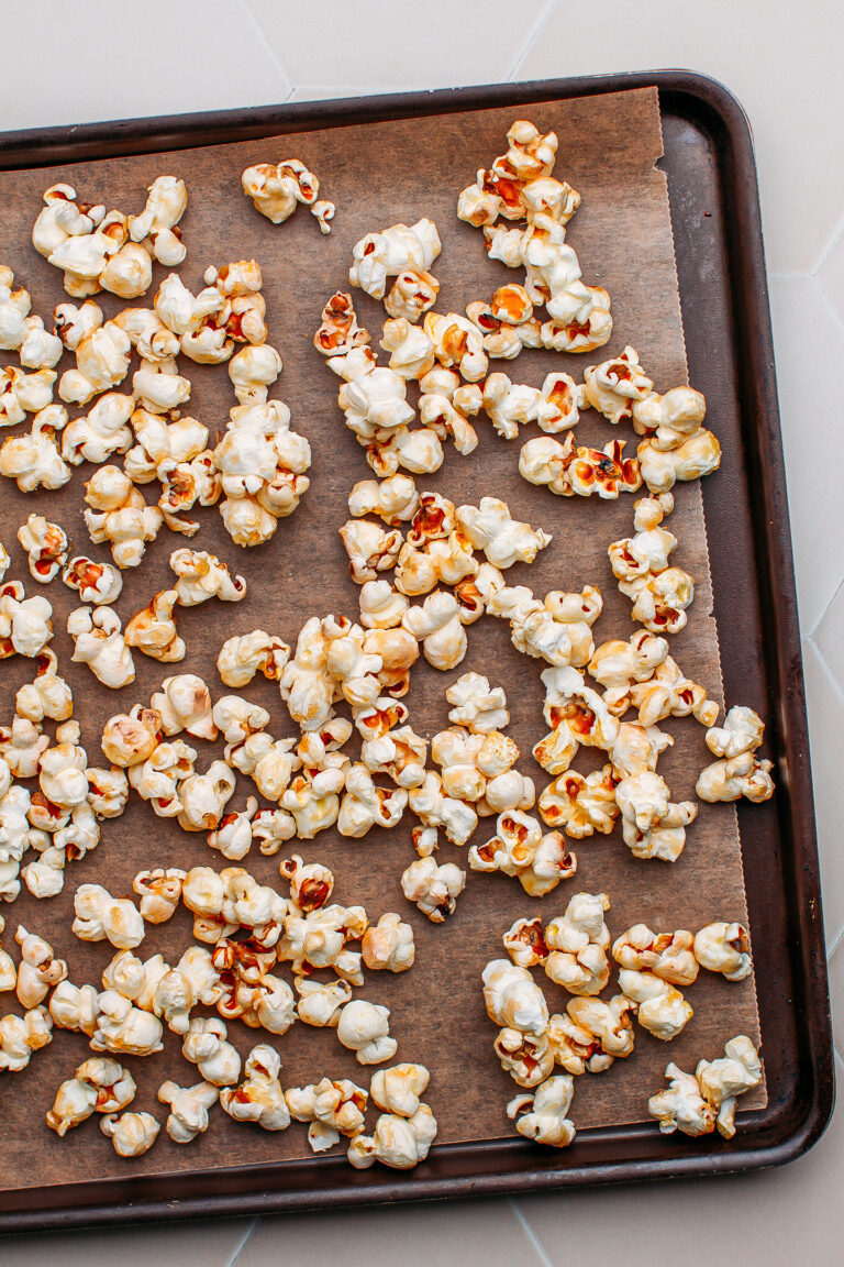 Maple Syrup Popcorn - Full of Plants