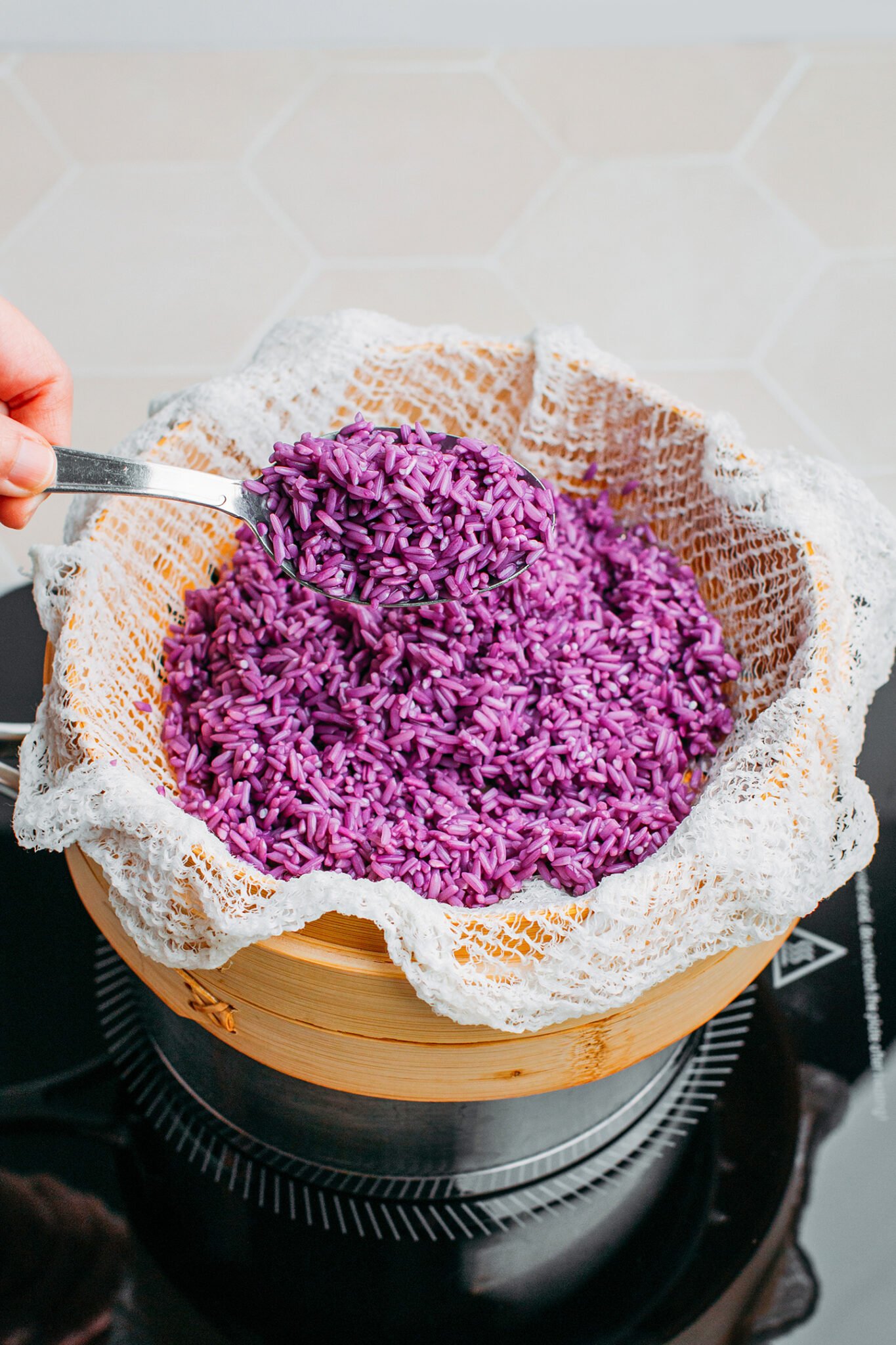 Purple Sticky Rice - Full of Plants