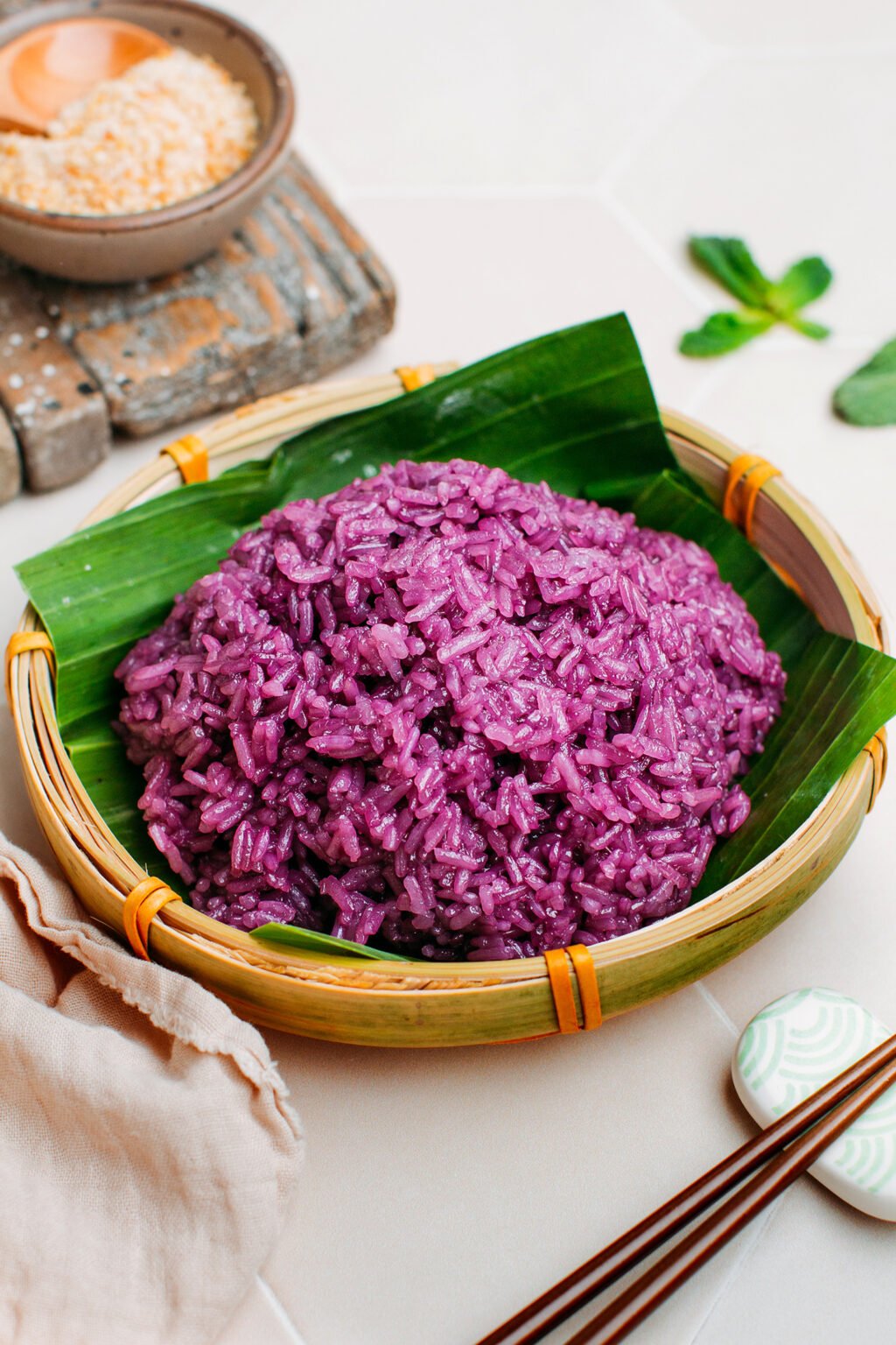 Purple Sticky Rice - Full of Plants