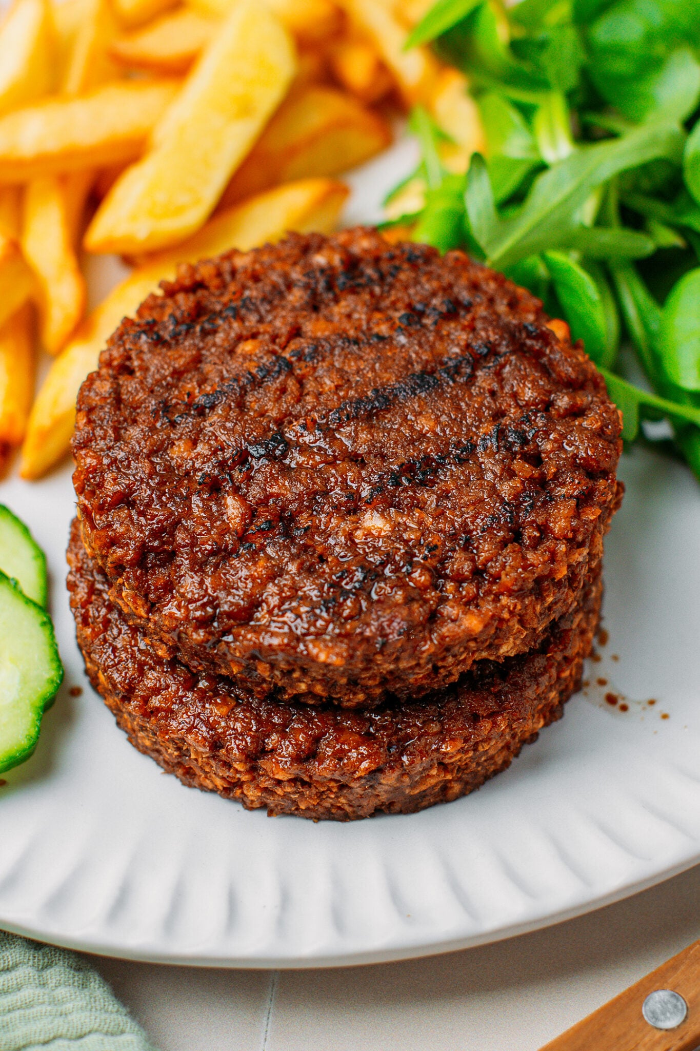Meaty Vegan Burger Patties (Gluten-Free!) - Full of Plants