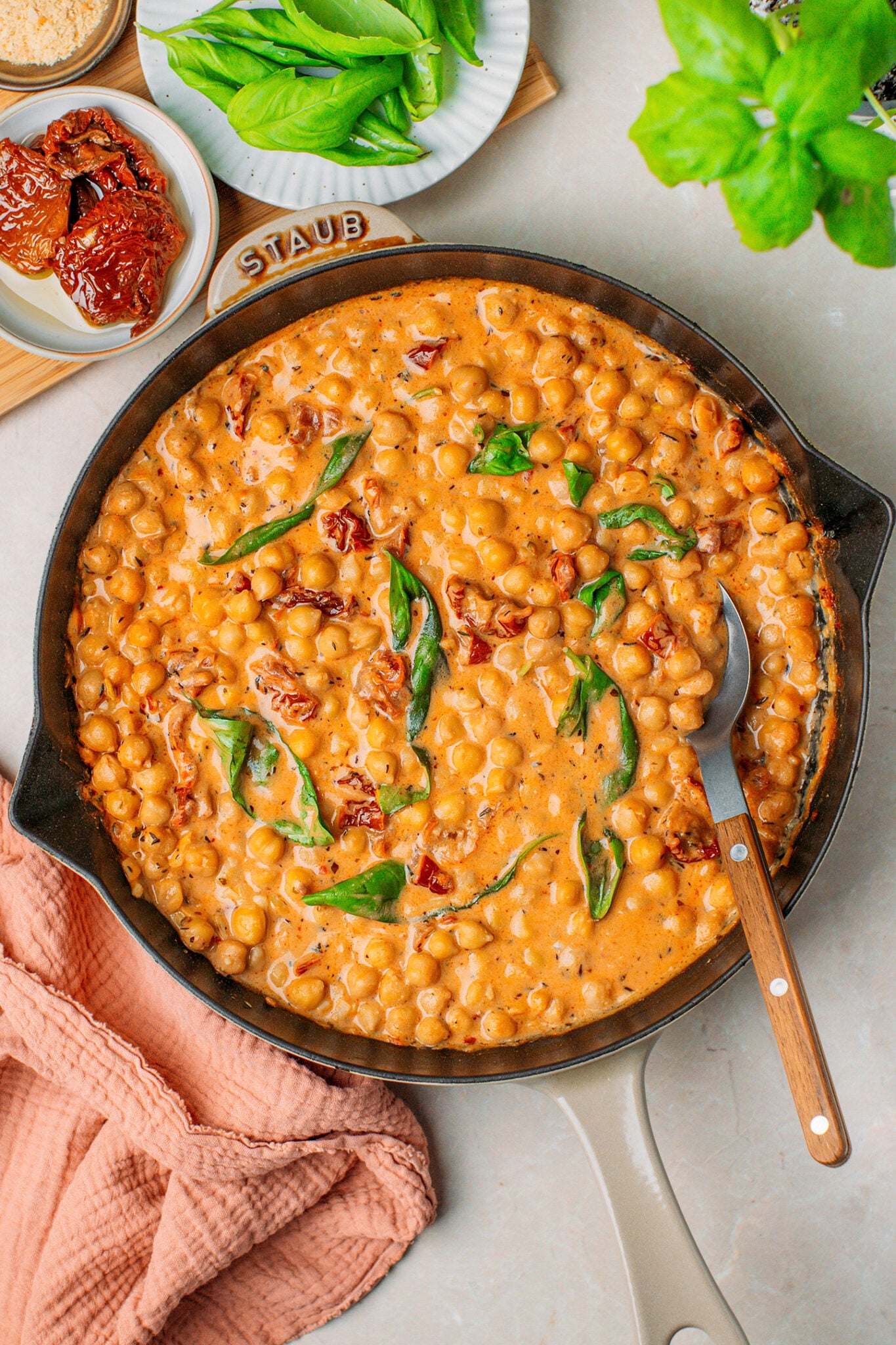 Creamy Marry Me Chickpeas (One Pot, 30 Minutes) - Full of Plants